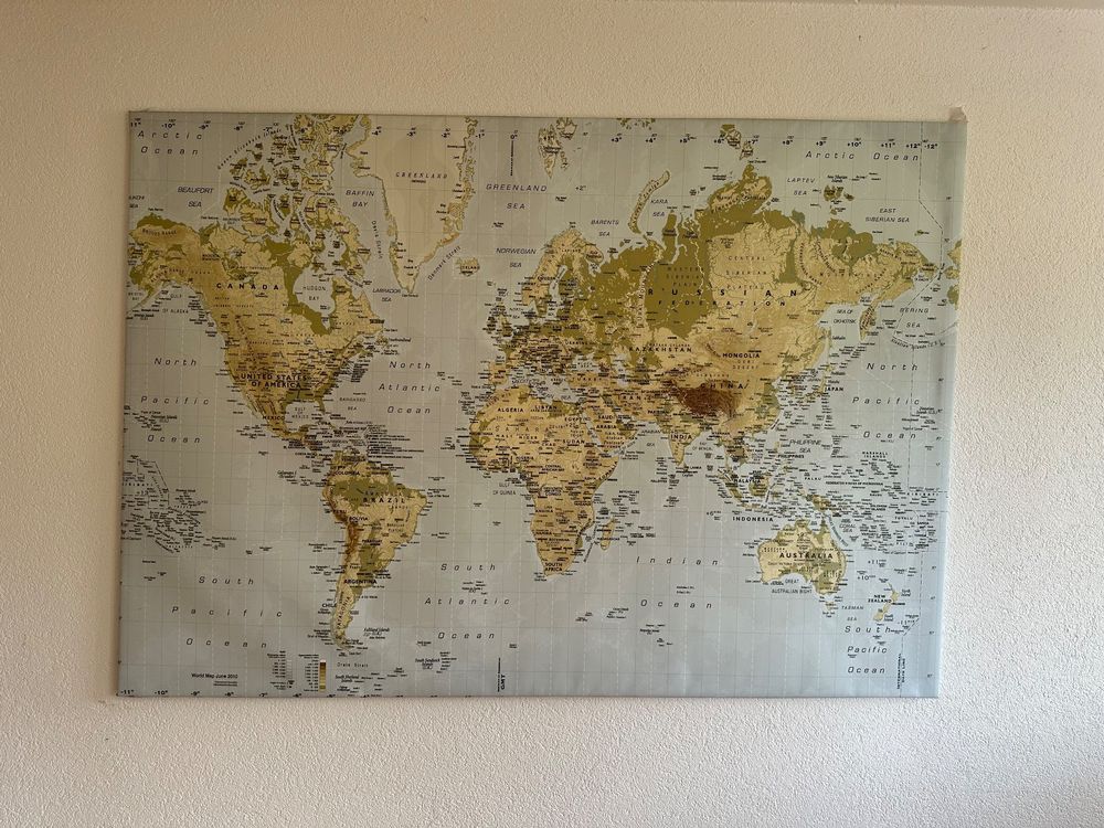Weltkarte Kaufen Auf Ricardo