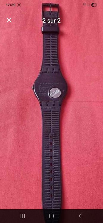 Swatch squelette vintage - L'heure avec un look unique! (D'occasion) à ...