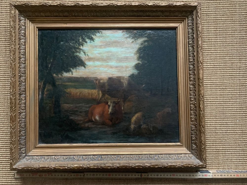 Antikes oelgemaelde (Gebraucht) in Bibern SO für CHF 310 – nur Abholung auf Ricardo kaufen