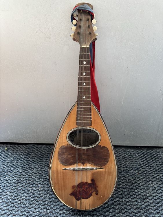 Antike Mandoline Cav. Raffaele Calace Napoli-Sammlerstück! (Gebraucht ...