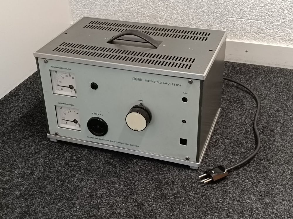 RFT Trennstelltrafo LTS 004 | Kaufen auf Ricardo