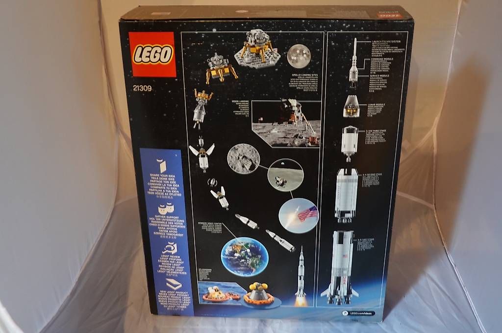 Lego® 21309 Ideas NASA Apollo Saturn V (Neu und originalverpackt) in ...