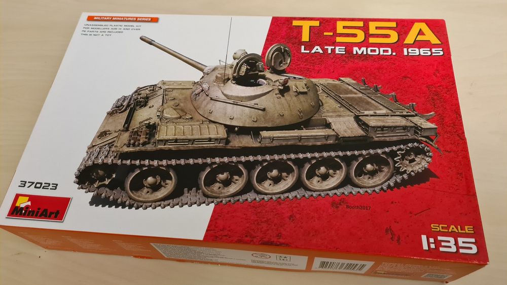 1:35 T-55 A late model 1965 - MiniArt 37023 (Neu (gemäss Beschreibung ...