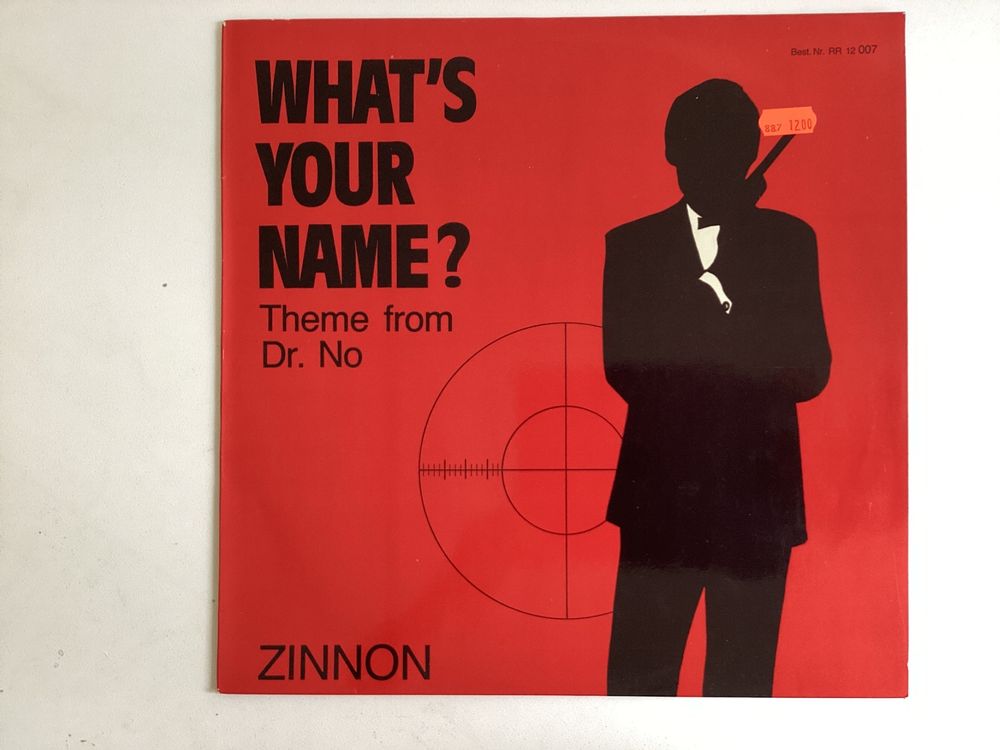 Zinnon Maxi-Single - What’s Your Name Theme From Dr. No (Gebraucht) in ...