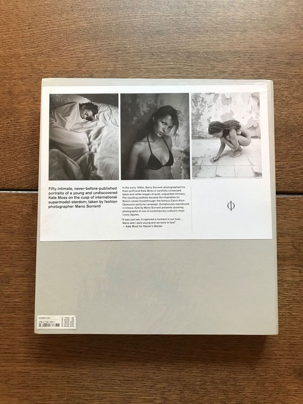 Kate Moss- Mario Sorrenti Buch Phaidon (First Edition) - NEW (Neu und ...