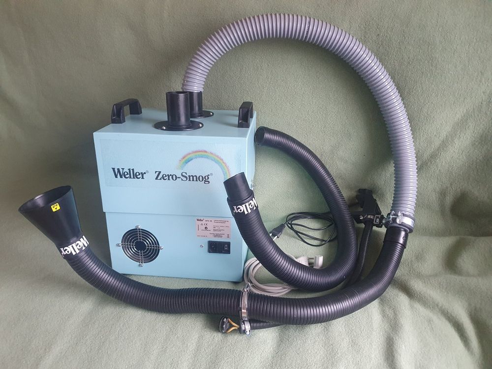 Weller Zero-Smog Lötrauchabsaugung WFE 2S inkl. 10 Filter (Gebraucht ...