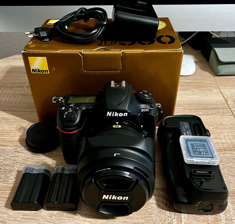 Nikon D500 & 16-80mm F2.8-4 VR , Zubehör 9000 Auslösungen | Kaufen auf ...