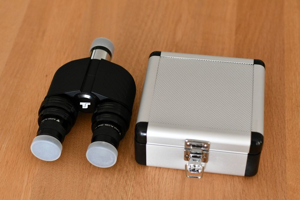 Binoculaires TS + 2 oculaires 25mm + Barlow 1.6 (Neu (gemäss Beschreibung)) in Alle für CHF 140 ...