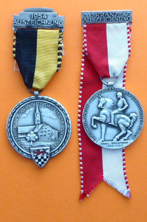 Oberwinterthur Schiessen 1954; 9.CH Polizei-Fernsch. 1953 | Kaufen auf ...