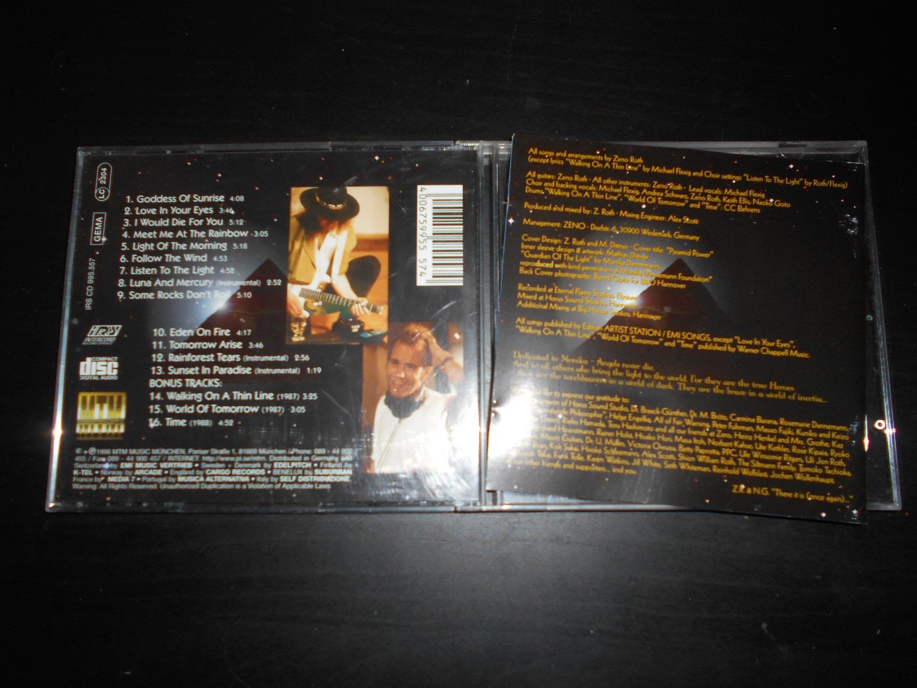 Zeno – Listen To The Light / 1998 (Gebraucht) in Aarberg für CHF 8 – mit Lieferung auf Ricardo ...