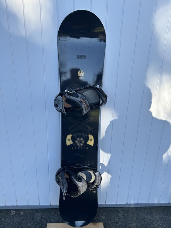Nitro Magnum Snowboard 156 cm, Wide, Drake 5IFTY Bindung (Gebraucht) in ...
