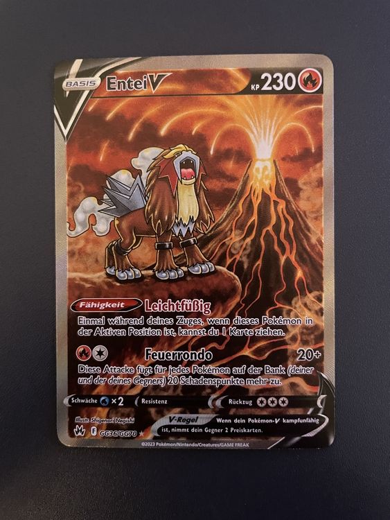 Pokemon Entei V GG36/GG70 (Gebraucht) in Basel für CHF 20 – mit ...