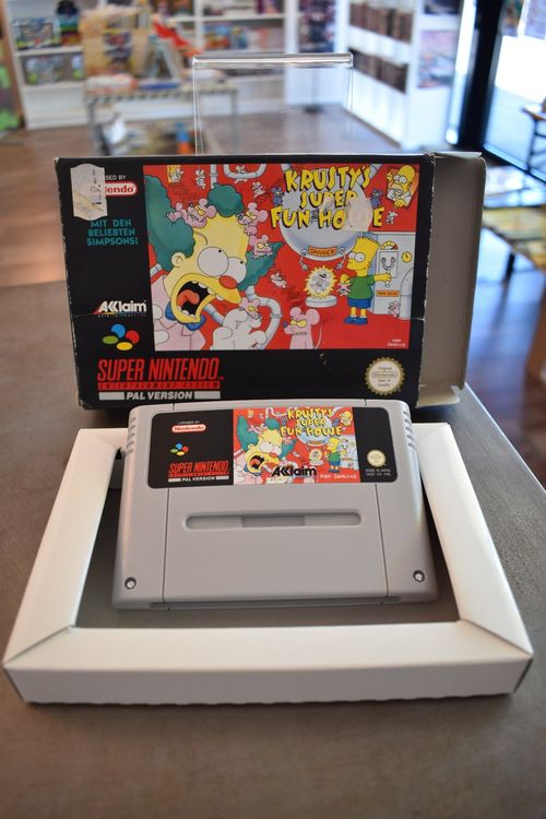 Krusty`s Super Fun House Nintendo SNES PAL Deutsch | Kaufen auf Ricardo
