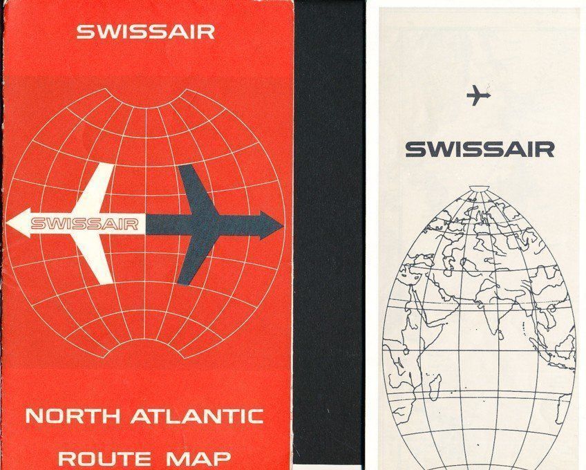 SWISSAIR: KONVOLUT ROUTE MAPS ua (Gebraucht) in Gümligen für CHF 15 ...