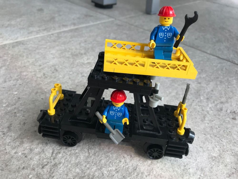 Lego 7821 Maintenance Wagon Zug Train | Kaufen auf Ricardo