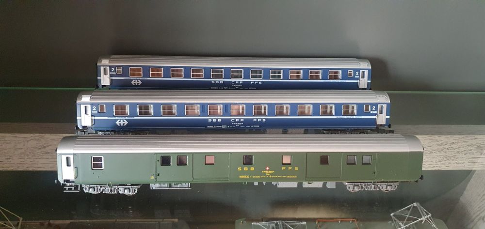 JOUEF:DC: 3 X SBB LIEGE-/GEPÄCKWAGEN | Kaufen auf Ricardo