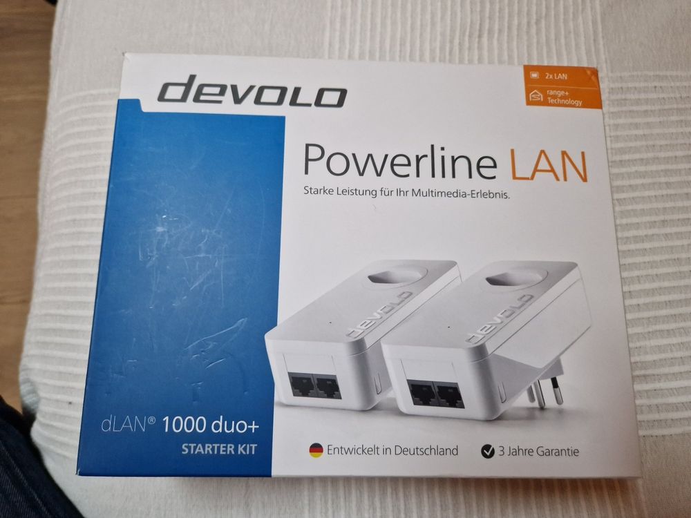 Devolo dlan 1000 duo+ starter kit | Kaufen auf Ricardo