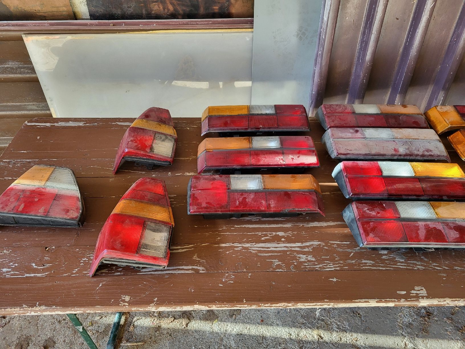 vw golf 1 & 2 passat rückleuchten gti gl cl 16v g60 (Gebraucht) in ...