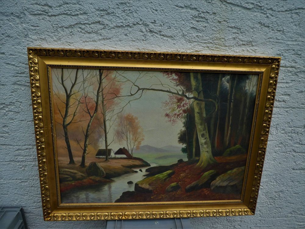ÖLGEMÄLDE ANTIK mit Original Goldrahmen. (Gebraucht) in Spreitenbach für CHF 149 – nur Abholung ...