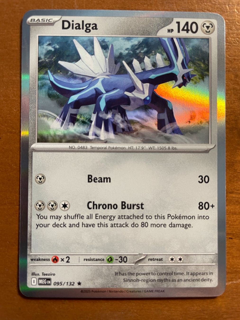 Pokemon Dialga Holo (Versand gratis) (Neu (gemäss Beschreibung)) in ...