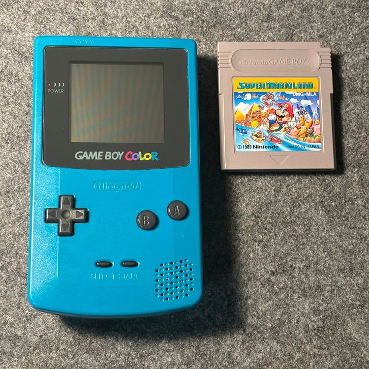 Gameboy Color Türkis + Super Mario Land (Gebraucht) in Mollis für CHF ...