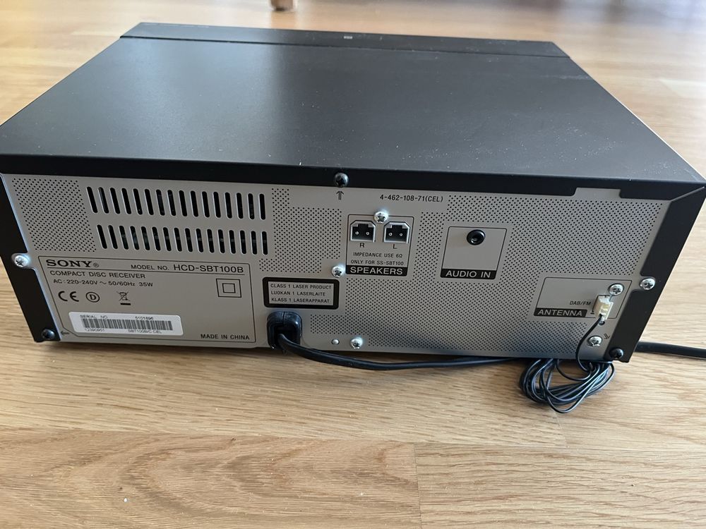Sony CMT-SBT100 (Gebraucht) in Renens VD für CHF 100 – mit Lieferung ...