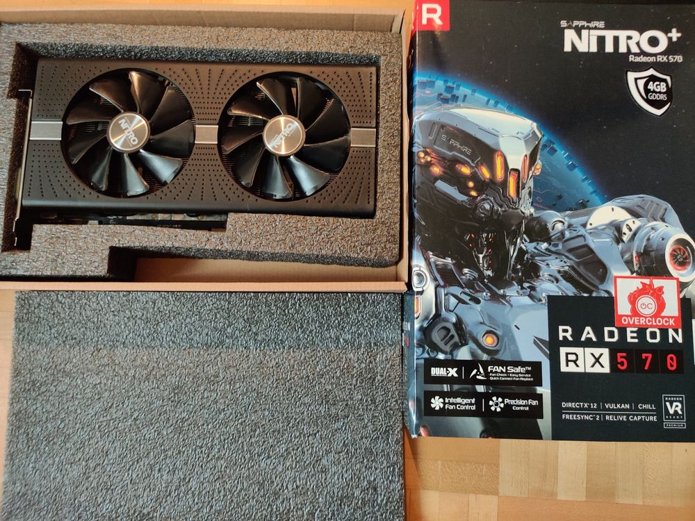 AMD Saphire Nitro RX570 4GB (Gebraucht) in Greifensee für CHF 85 – mit ...