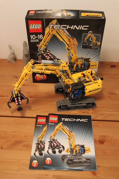 LEGO Technic Set 42006 - Bagger mit Greifarm - Vollständig | Kaufen auf ...