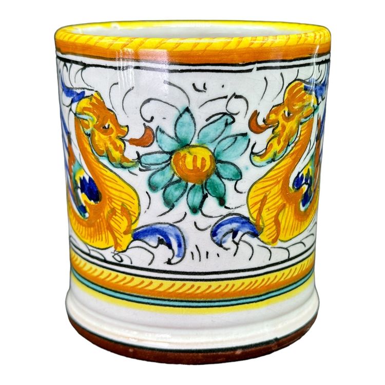 Rare tasse Raffaellesco Volpi Deruta années 1950 peinte main | Kaufen ...