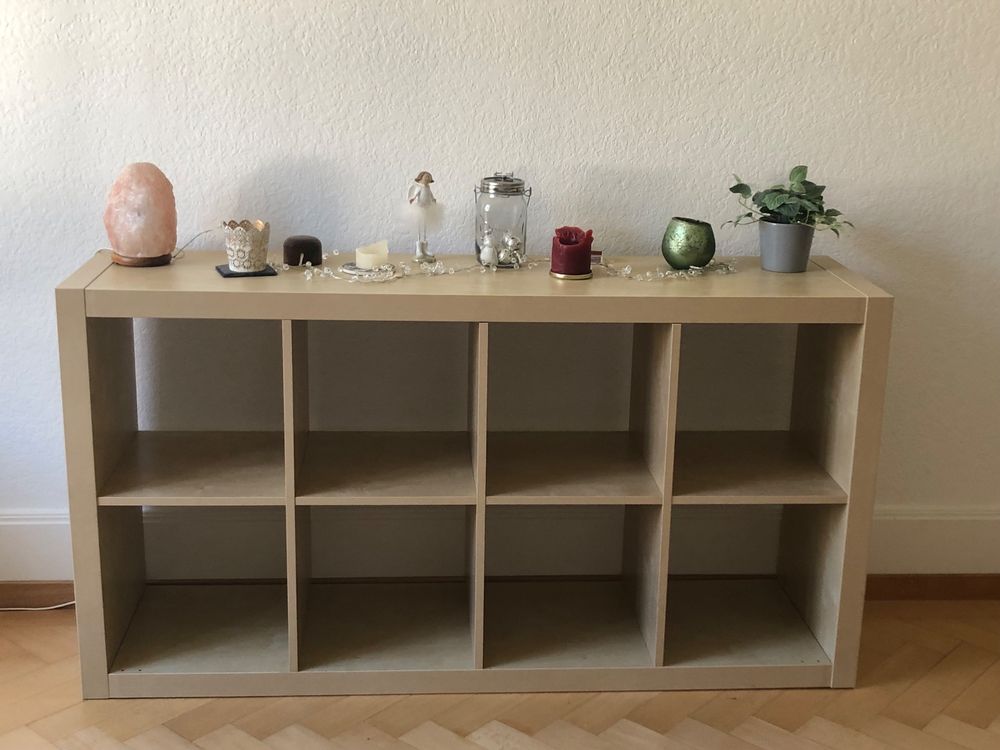 Erstaunlich Kallax Regal Holz Ebenbild