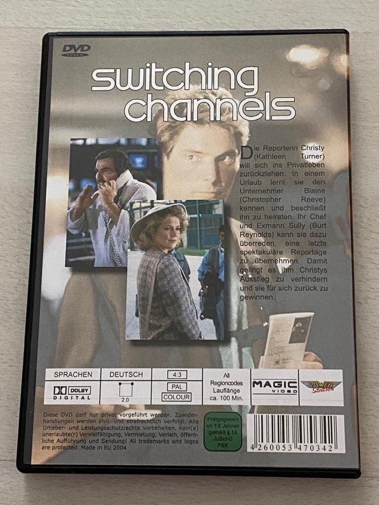 Dvd Switching Channels Eine Frau steht ihren Mann (1988 ) (Gebraucht ...