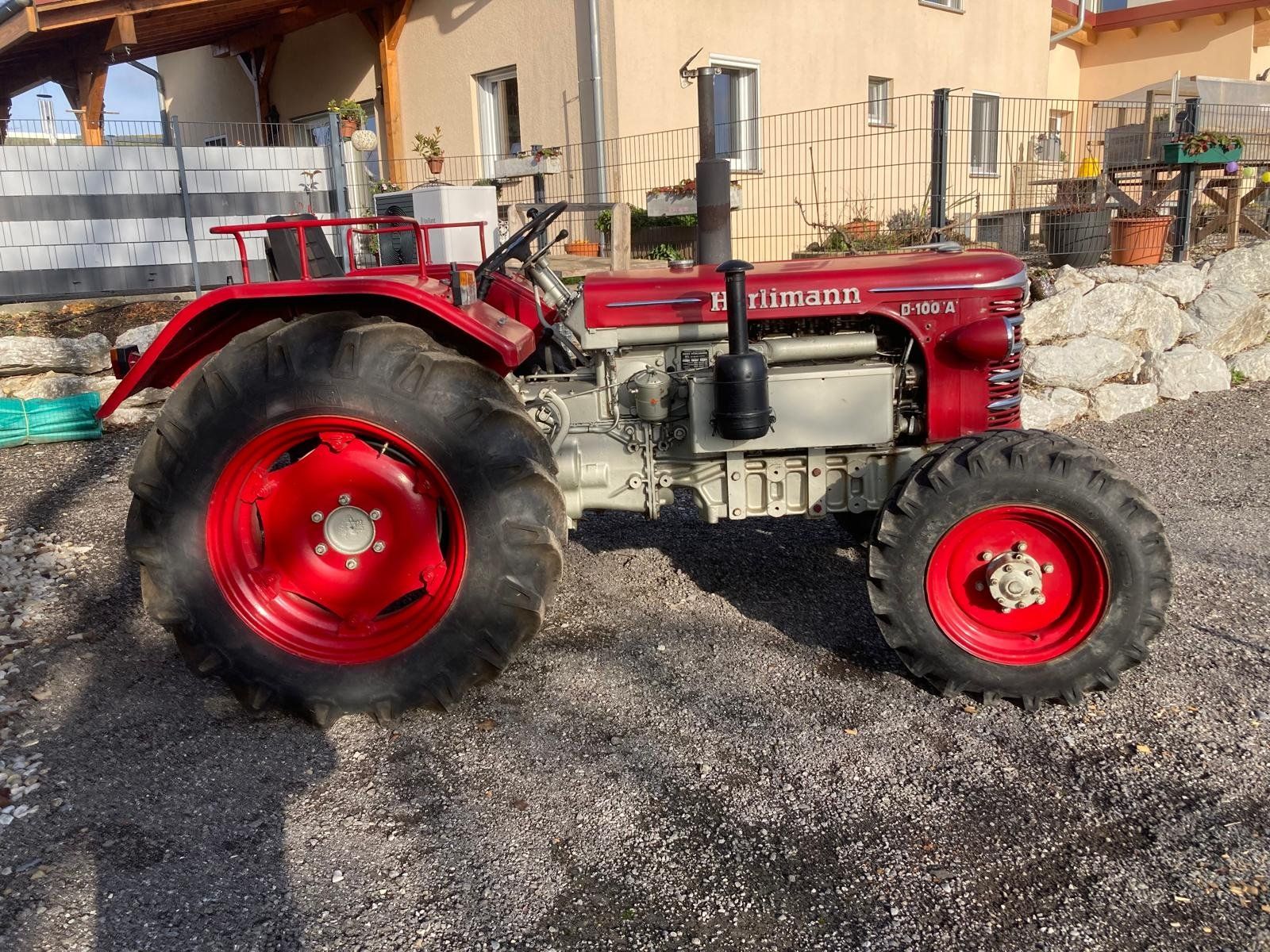 Hürlimann Traktor D100 A (Allrad) (Gebraucht) in Porsel für CHF 22000 ...