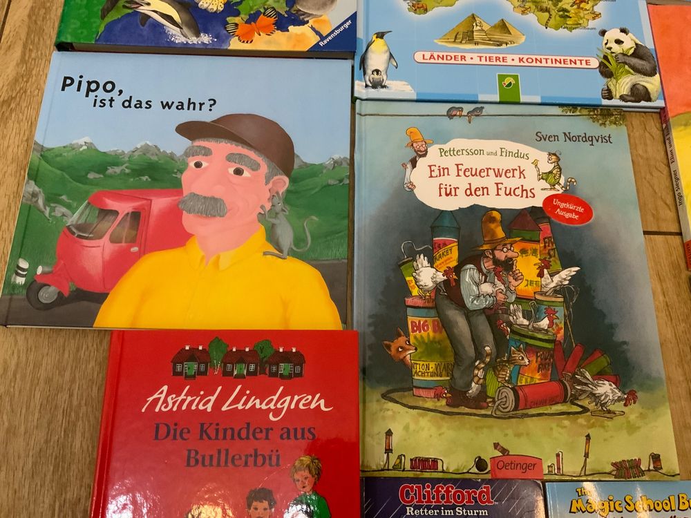 Riesen-Buchpaket für Kinder ca. 4-8 Jahre (Gebraucht) in Bettingen für ...
