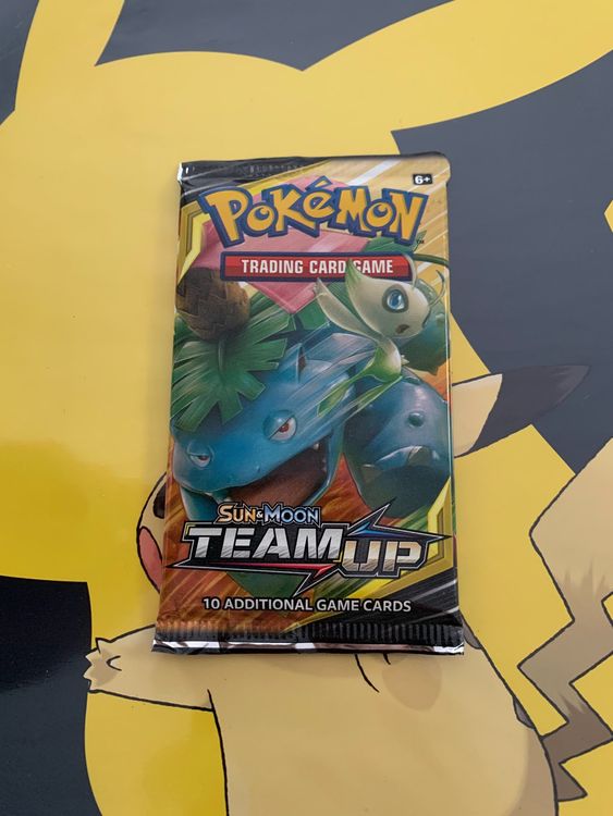 Pokemon Team-Up Booster, Bisaflor Artwork OVP | Kaufen auf Ricardo