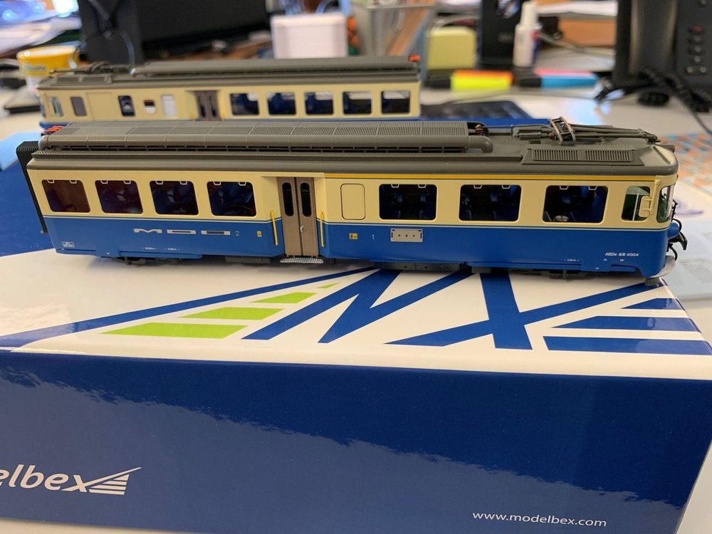 MOB ABDe 8/8 4004 HOm Modelbex (Neu und originalverpackt) in Montreux für CHF 995 – nur Abholung ...