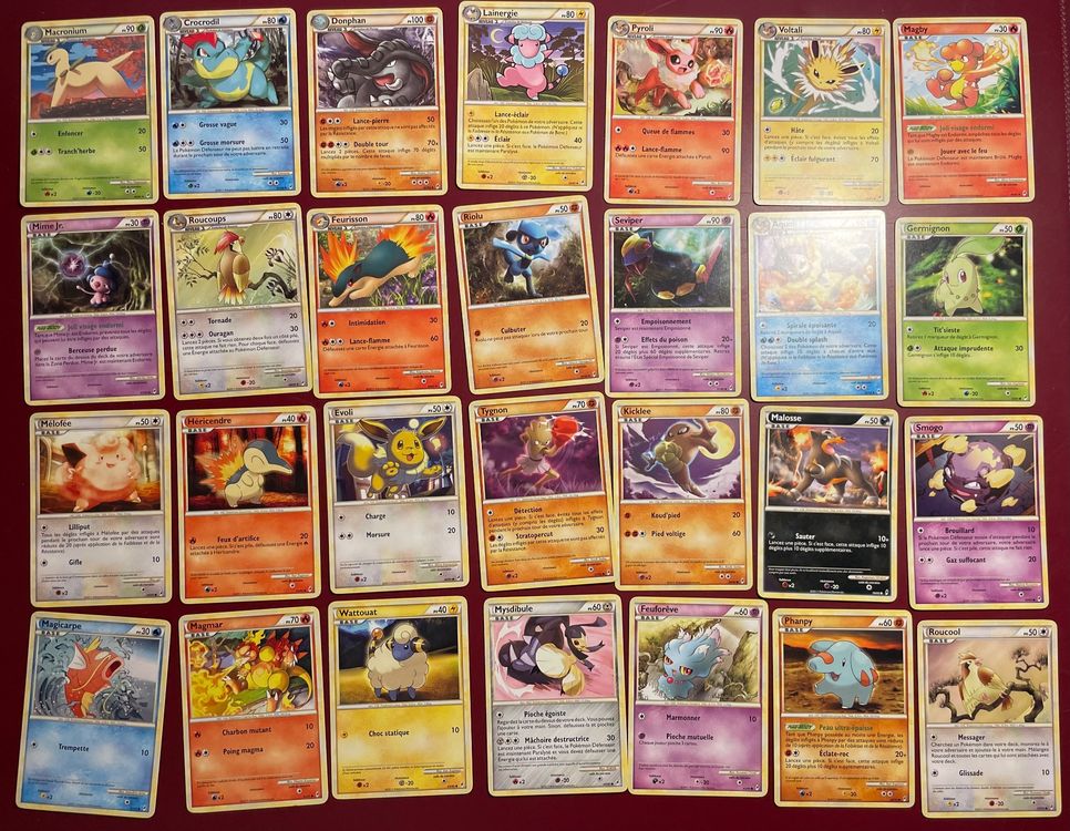 Pokémon 48 cartes co + unco L’APPEL DES LÉGENDES (ADL) FRA (Gebraucht ...