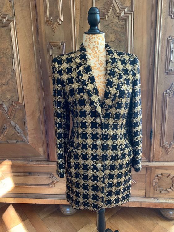 VINTAGE '90 REIMER CLAUSSEN Tweed Jacke oder kurzer Mantel | Kaufen auf ...