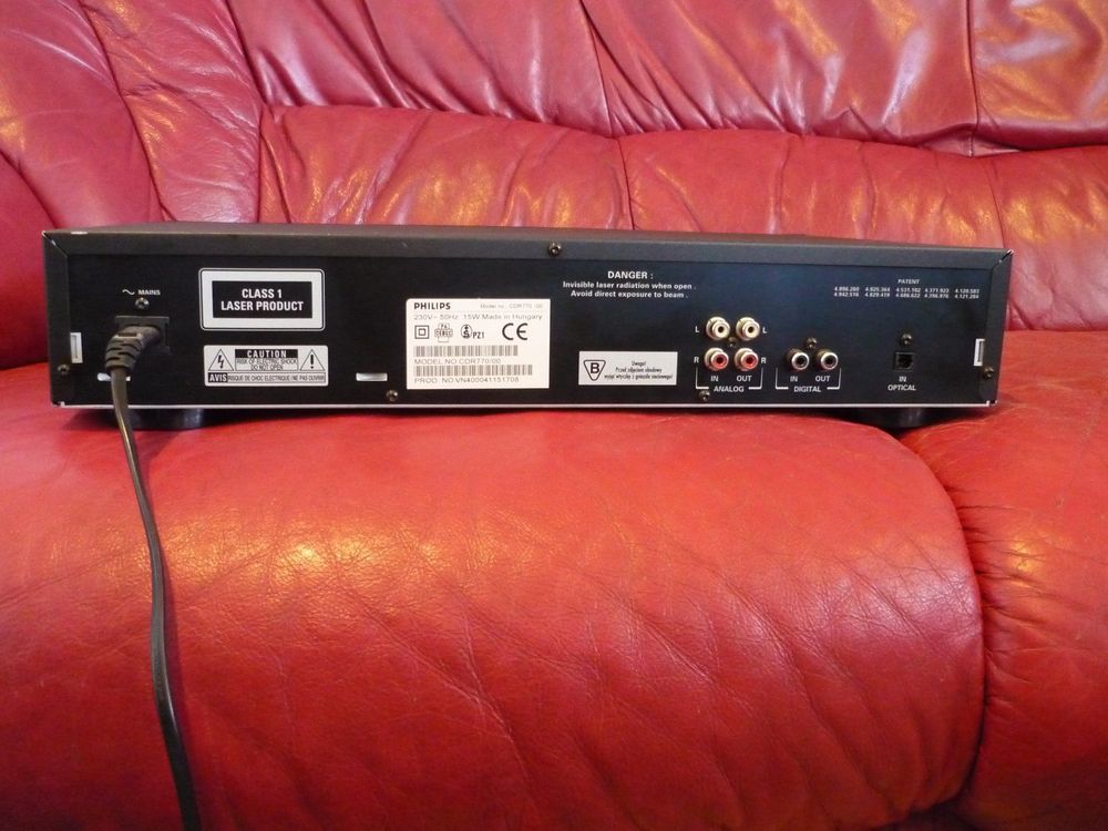 CD Player Brenner - Philips CDR 770 Audio CD Recorder (Gebraucht) in ...