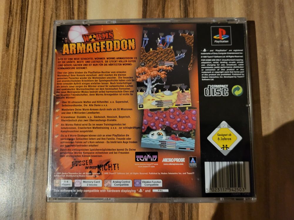 Worms Armageddon PS1 | Kaufen auf Ricardo