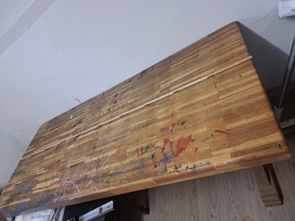massiver eichen Holztisch (Gebraucht) in Urdorf für CHF 100 – nur ...
