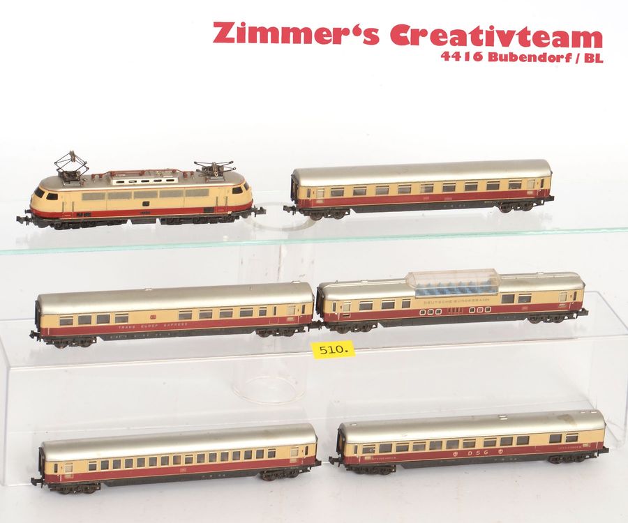 TRIX DB E-Lok E-03 + 5 Personenwagen, Sp. N | Kaufen auf Ricardo