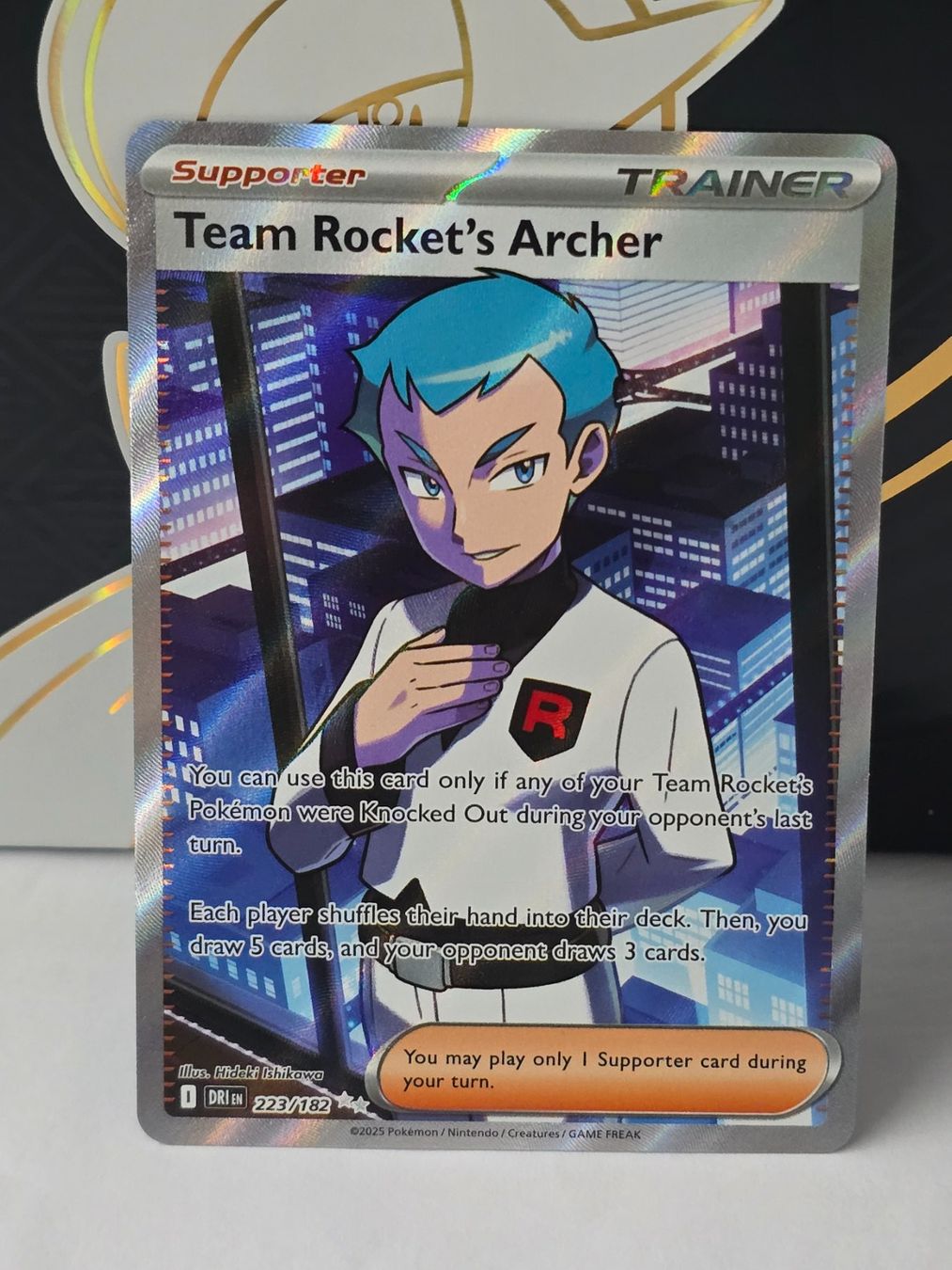 Ab 1.- 🇺🇸 Pokemon 》Team Rocket Archer 223/182 (Neu (gemäss Beschreibung ...