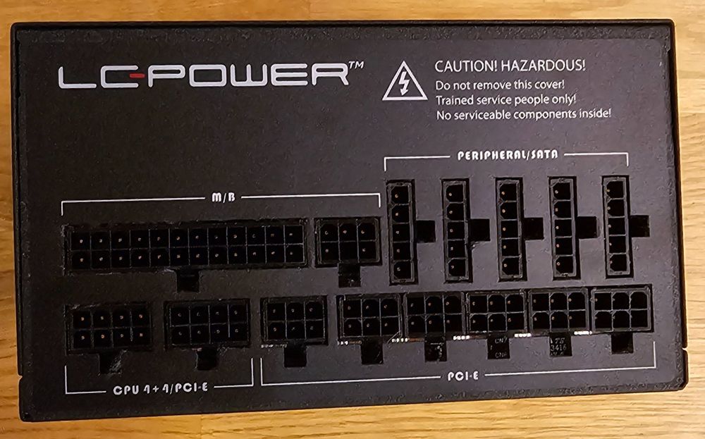 Super ATX Netzteil 1200W LC Power LC1200 - Platinum Serie (Gebraucht) in Zürich für CHF 44 – mit ...