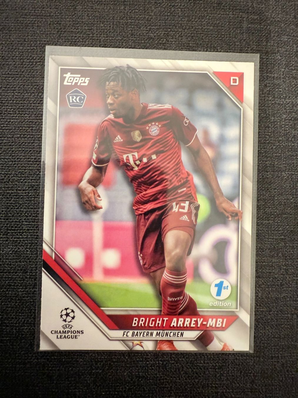 Topps Bright Arrey-Mbi FC Bayern München RC (Gebraucht) in Burgdorf für ...