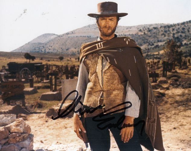 Clint Eastwood - orig. sign. Grossfoto | Kaufen auf Ricardo