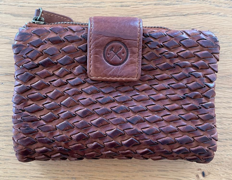 Braunes Leder Portemonnaie | Kaufen auf Ricardo