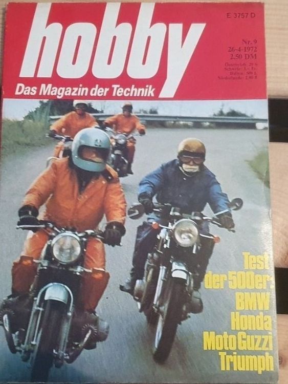 Hobby 9/72 BMW 1600 touring B 747 Moto Guzzi Triumph xx | Kaufen auf ...