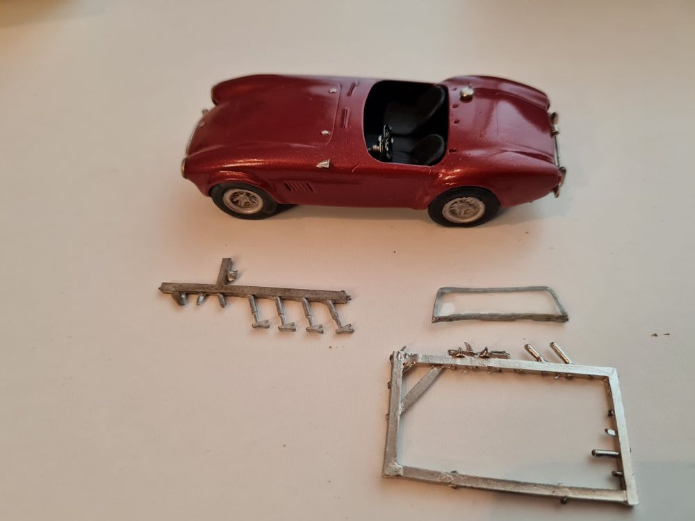 Cobra 427, rot, Bausatz, unvollst. Sammlerstück! (Neu (gemäss ...