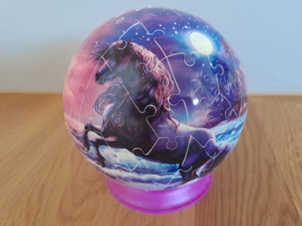 3D Puzzle mit Licht "Pferde am Strand" | Kaufen auf Ricardo