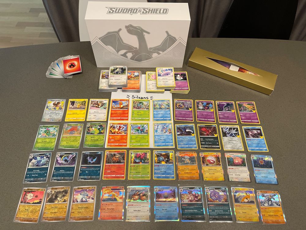 Pokemon 390 Karte XXL Set Englische Sammlung ink. GO Pikachu (Neu ...